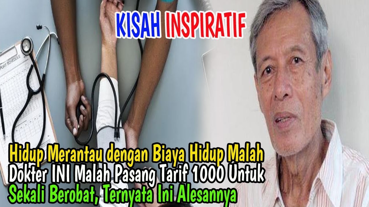 Hidup Merantau dgn Biaya Hidup Mahal, Dokter INI Malah Pasang Tarif ...