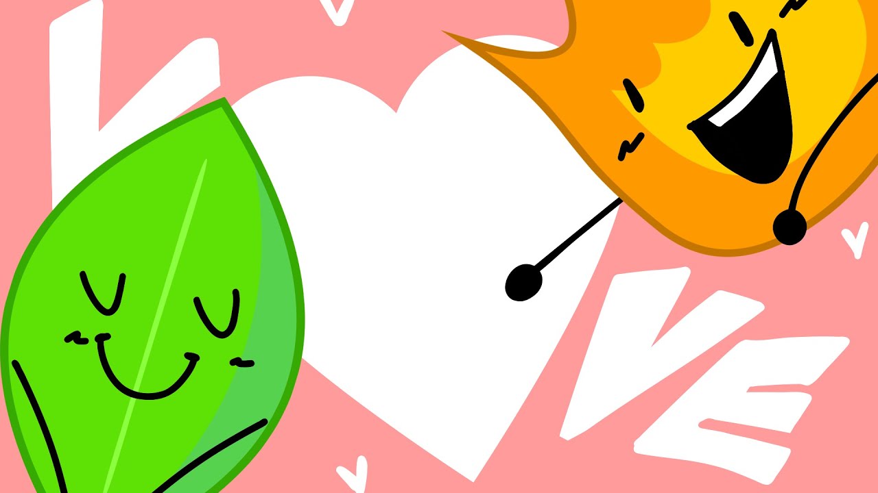 HE’S IN MY EYES: BFDI (ANIMATIOn MEME) LEAFY X FIREY 🔥🔥🍃🍃💖💘💝💞💓💕 - YouTube