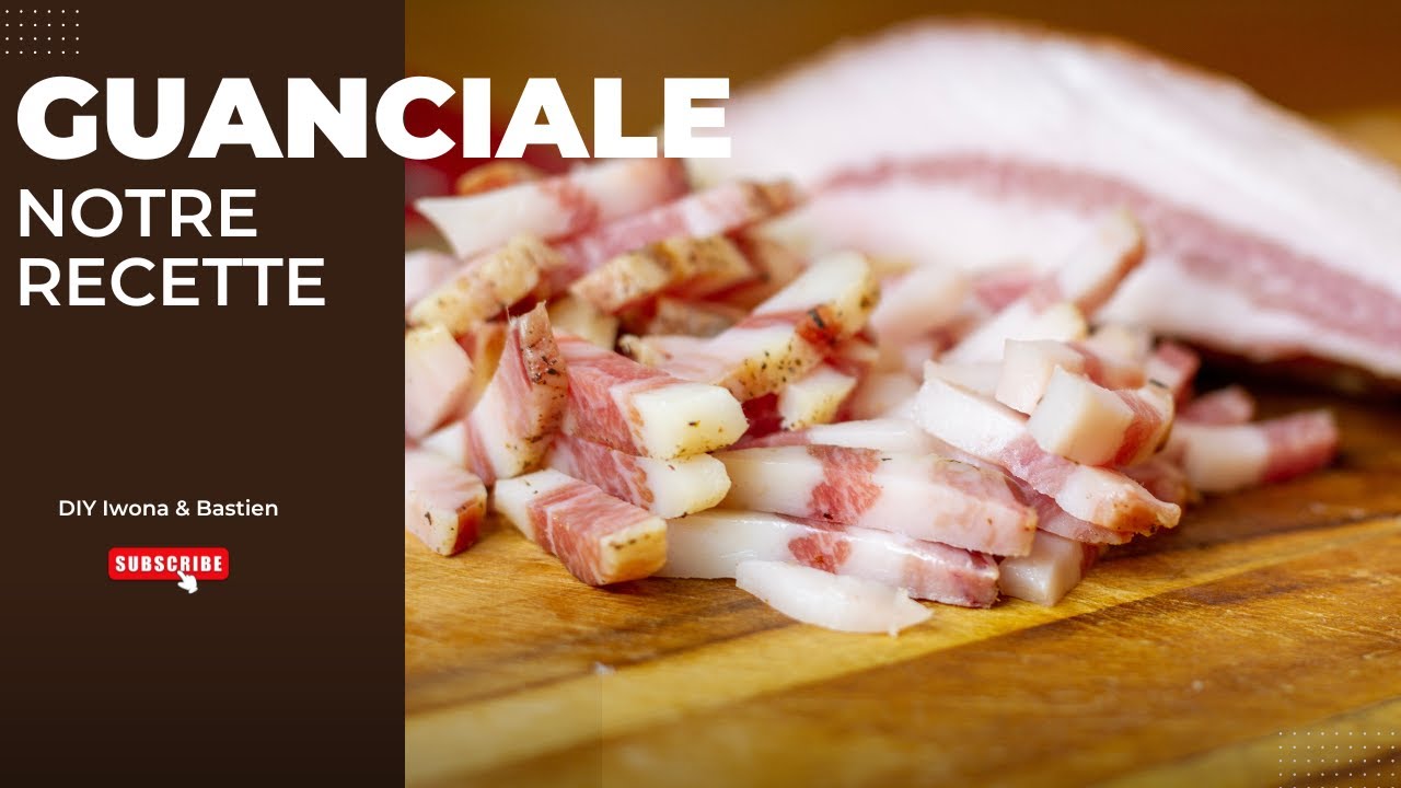 Comment faire son GUANCIALE maison ? - YouTube