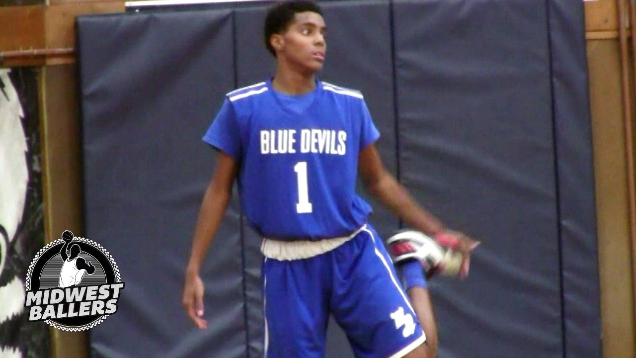 5'10 Jordan Anderson Drops 30 with EASE...Leads the State in Scoring 36 ...