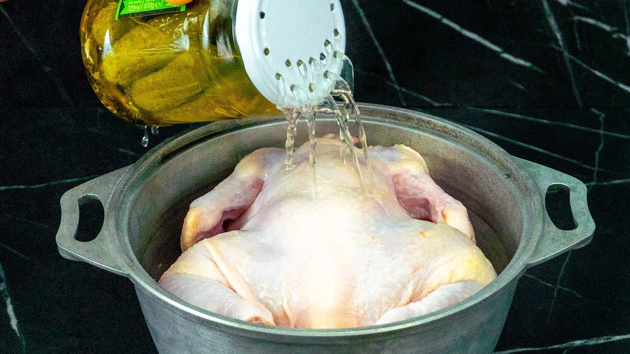 A chef taught me! Brilliant chicken recipe for the festive table - YouTube