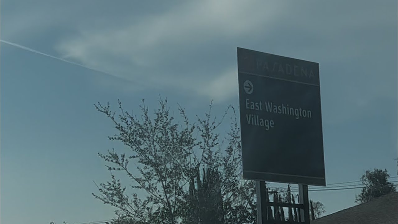 Pasadena Road Sign on North Lake Avenue in Pasadena, California 3/10 # ...