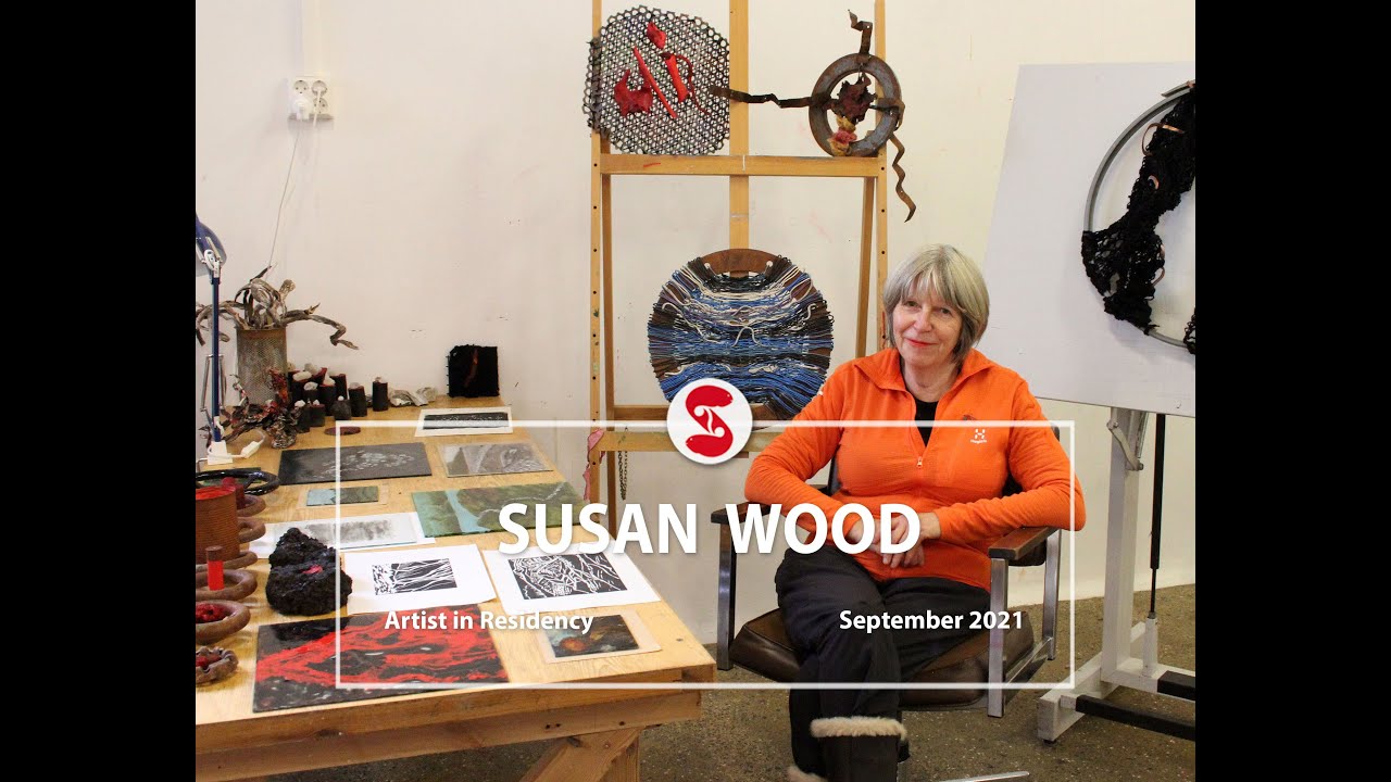 Susan Wood | Artist in Residency | September 2021 - YouTube