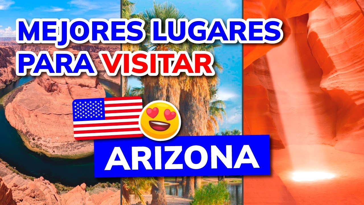 🥇 Mejores Lugares para Visitar en ARIZONA (Estados Unidos) - YouTube