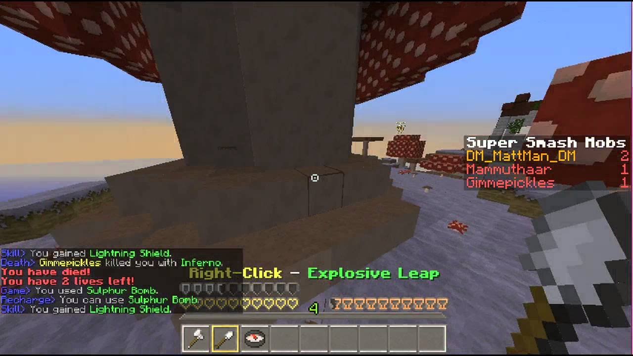 CREEPER - Minecraft super smash mobs #1 - YouTube