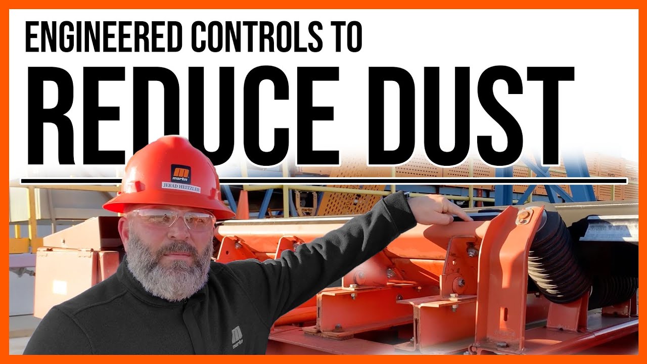 Engineered Controls to Reduce Conveyor Dust - YouTube