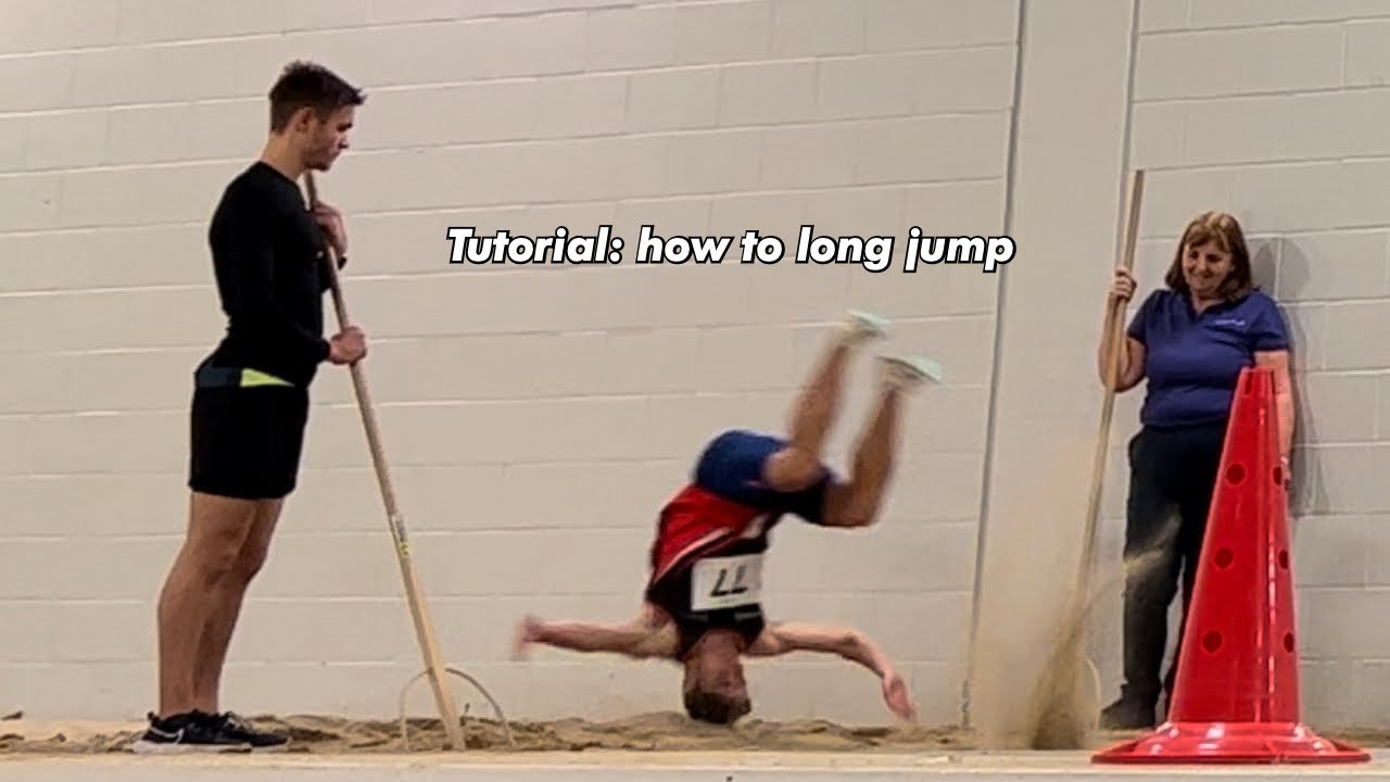 Long Jump Flip Then everyone started clapping - YouTube