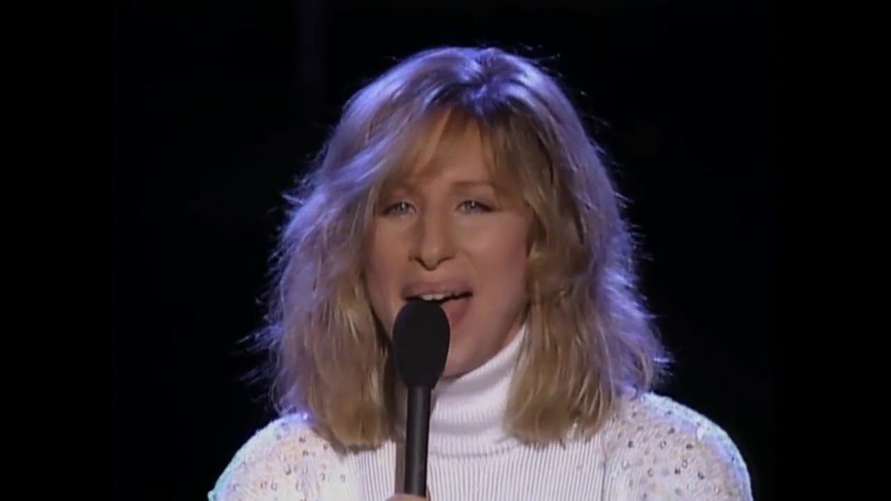 BARBRA STREISAND Evergreen Live 1986 HD - YouTube