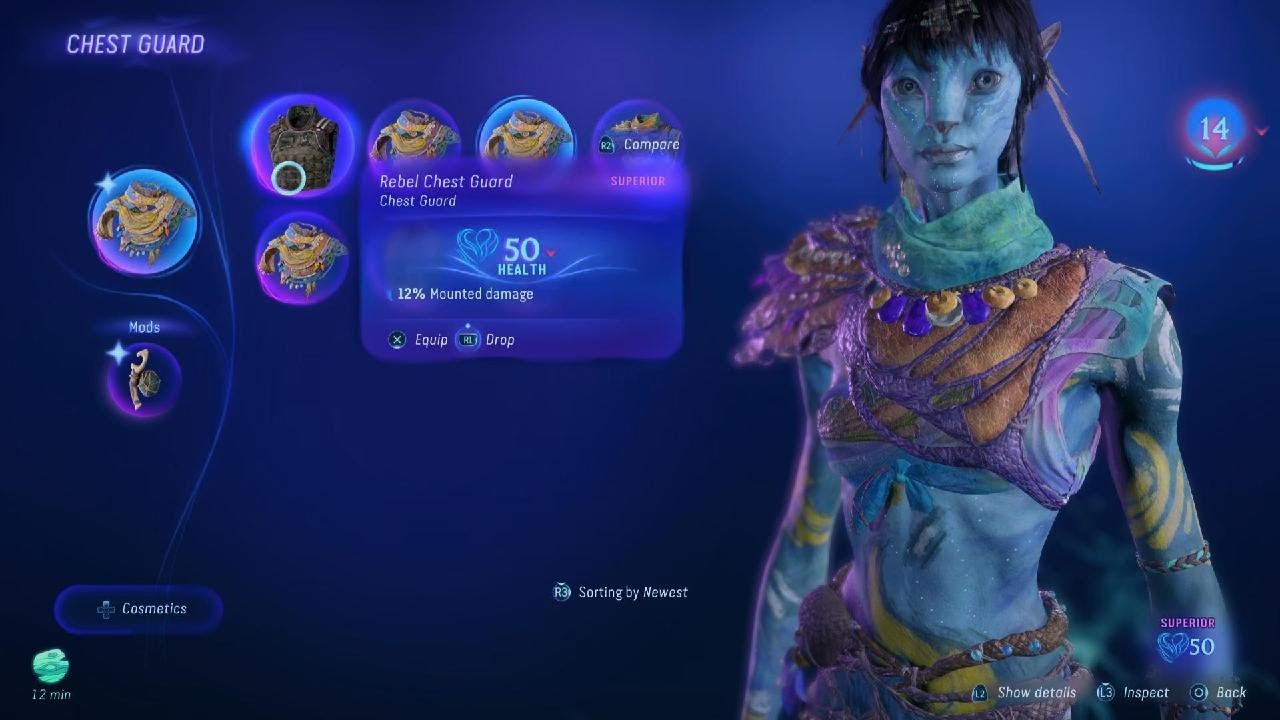 Avatar: Frontiers of Pandora rebel chest guard location - YouTube