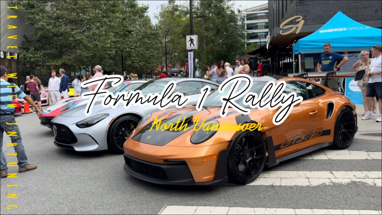 Formula 1 Rally | North Vancouver July 2024 - YouTube
