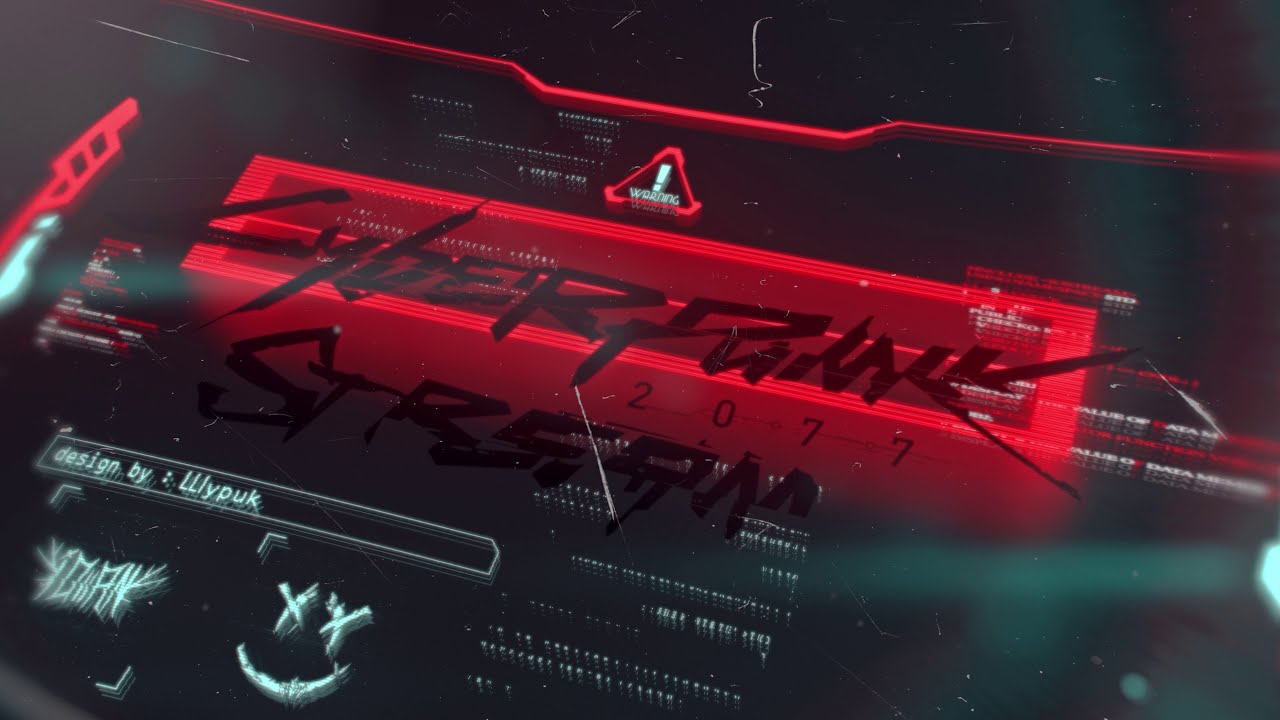 Start screen for stream on Cyberpunk 2077 - YouTube