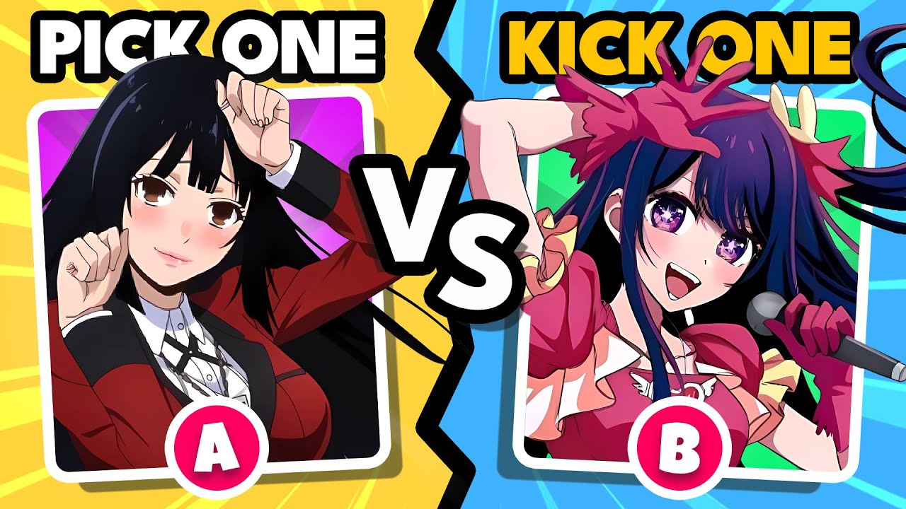 Pick One Kick One Anime Character Edition | Ultimate Anime Quiz🔥 - YouTube
