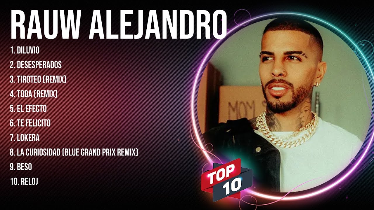 Top Songs 2024 of Rauw Alejandro Playlist Ever ~ Greatest Hits Latin ...