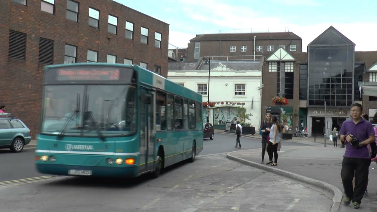 GUILDFORD SURREY BUSES JULY 2015 - YouTube