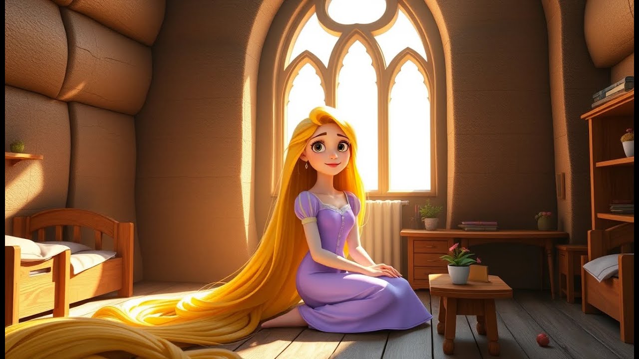 Tangled Princess Rapunzel - 🎥👑The Best Fairy Tale for Kids! - YouTube