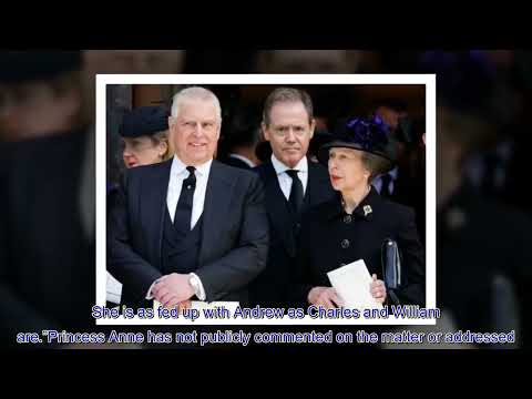 Princess Anne's true feelings on Prince Andrew revealed