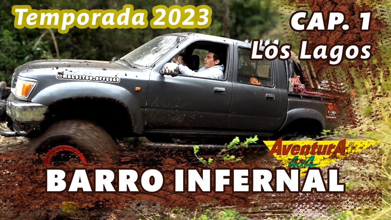 Jeeperos novatos en la Comuna Los Lagos y una Toyota Hilux en problema ...