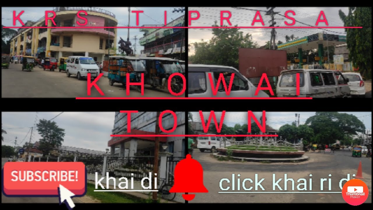 This is the first vlog video in Khowai Town || have a look || part-1 ...
