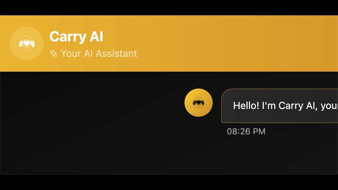 Welcome to Carry AI | Revolutionizing Human-AI Interaction - YouTube