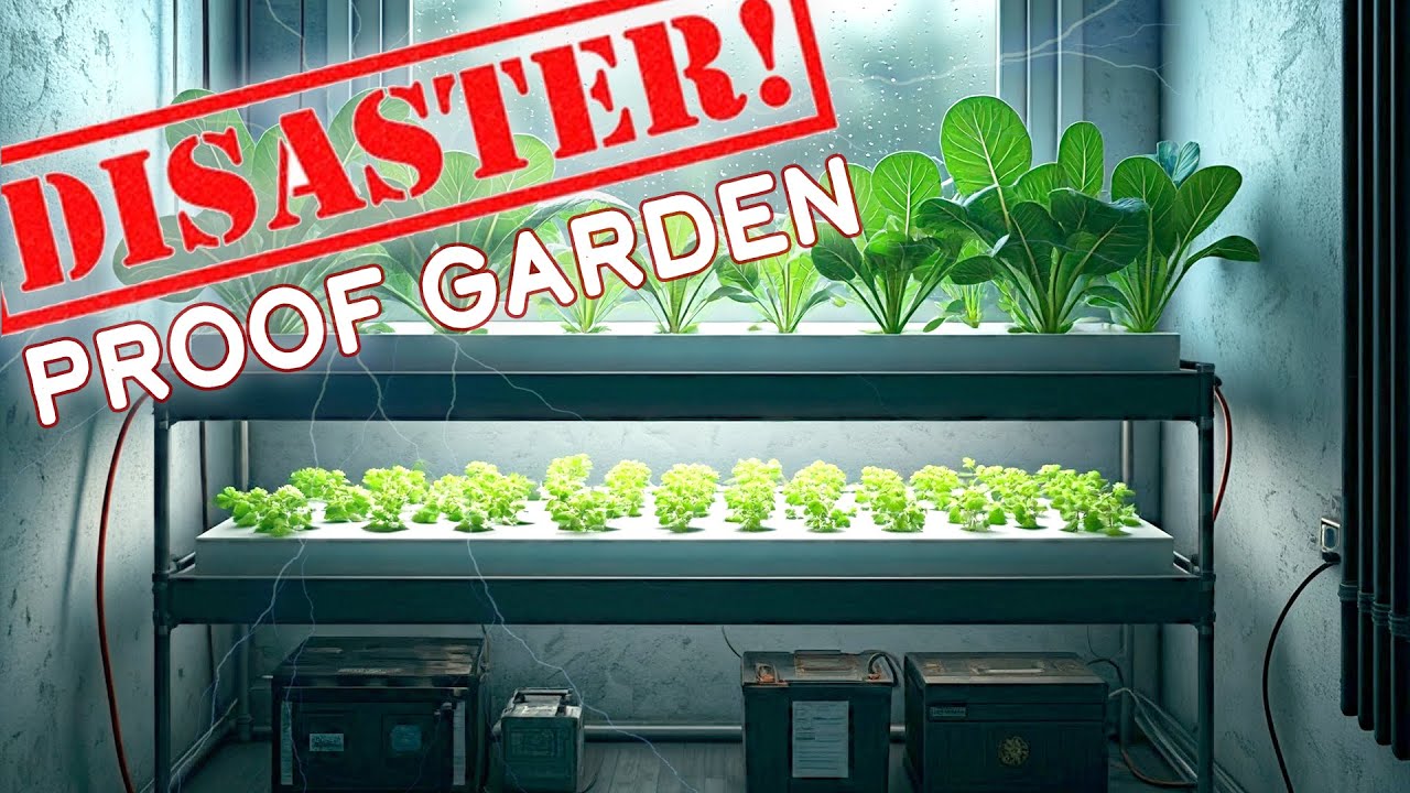 No Power, No Problem Designing The Indoor Hydroponic Prepping Garden ...