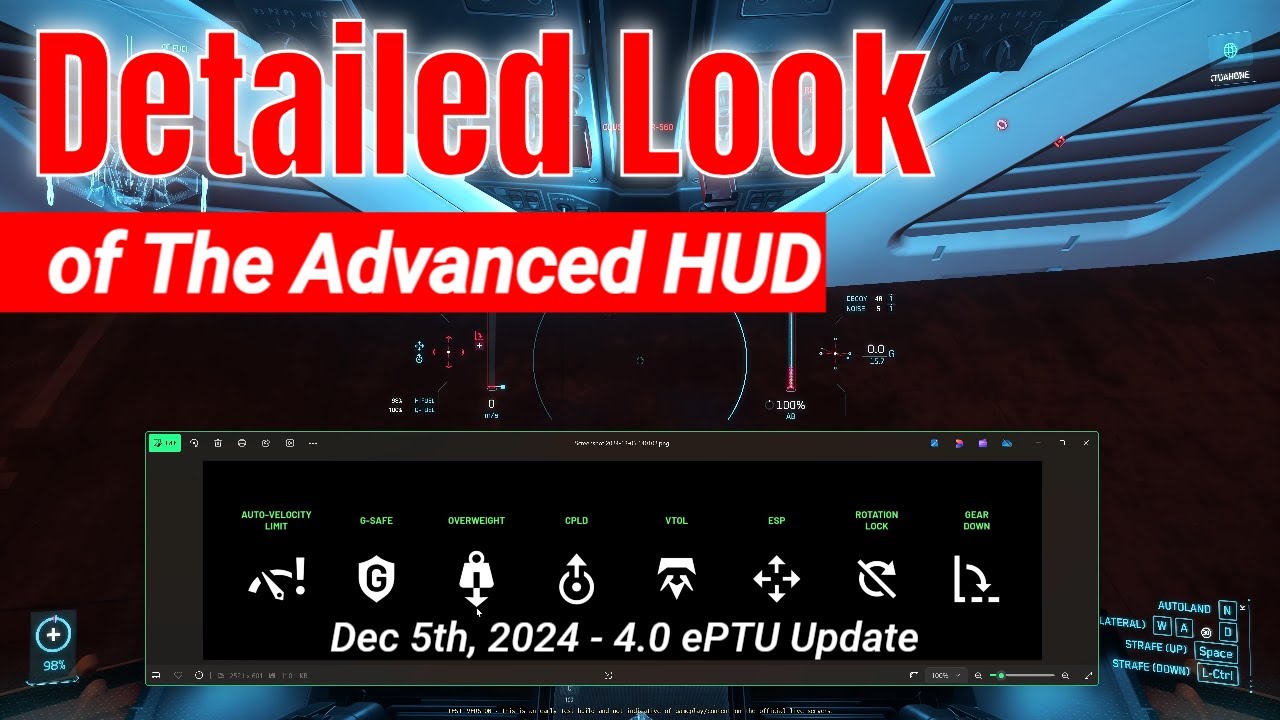 Detailed Look At The New "Advanced HUD" Option | 4.0 ePTU Update - Dec ...
