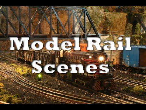 Model Rail Scenes - YouTube