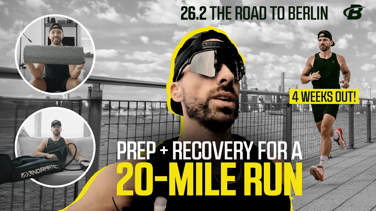 Running 20 Miles + Recovery | 26.2 THE ROAD TO BERLIN EP 2 - YouTube