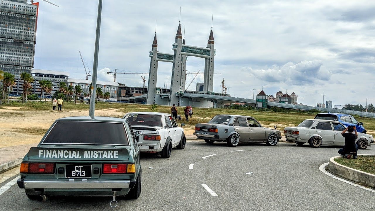 TOYOTA KE70 LOCK AXLE JELAJAH JAMBATAN ANGKAT TERENGGANU - YouTube