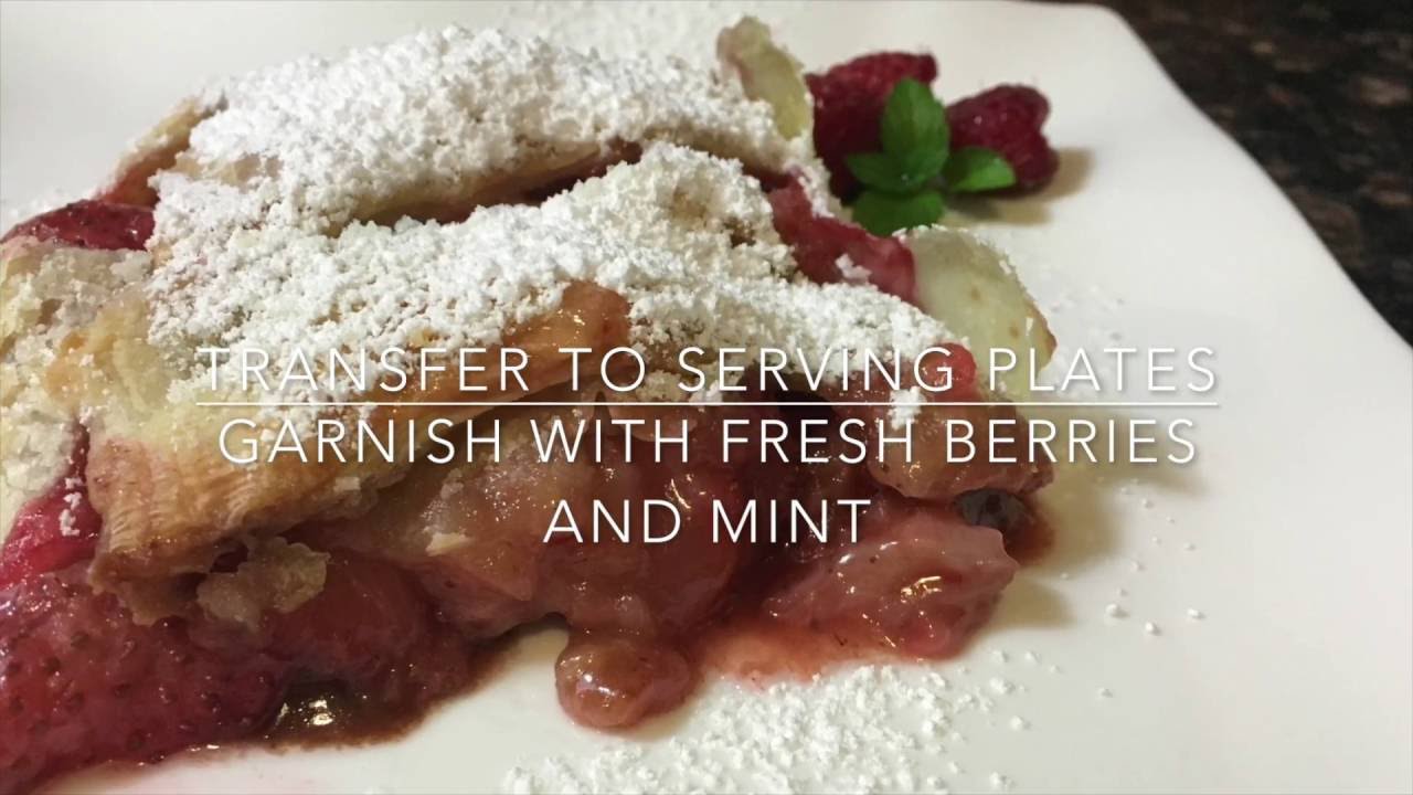 Day 189 - Strawberry Tenderflake Puff Pastry - YouTube
