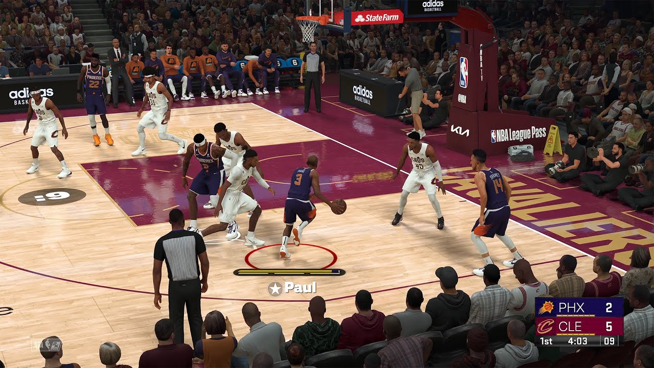 NBA 2K23 PC Gameplay | Phoenix Suns vs Cleveland Cavaliers (RX 6800 XT ...