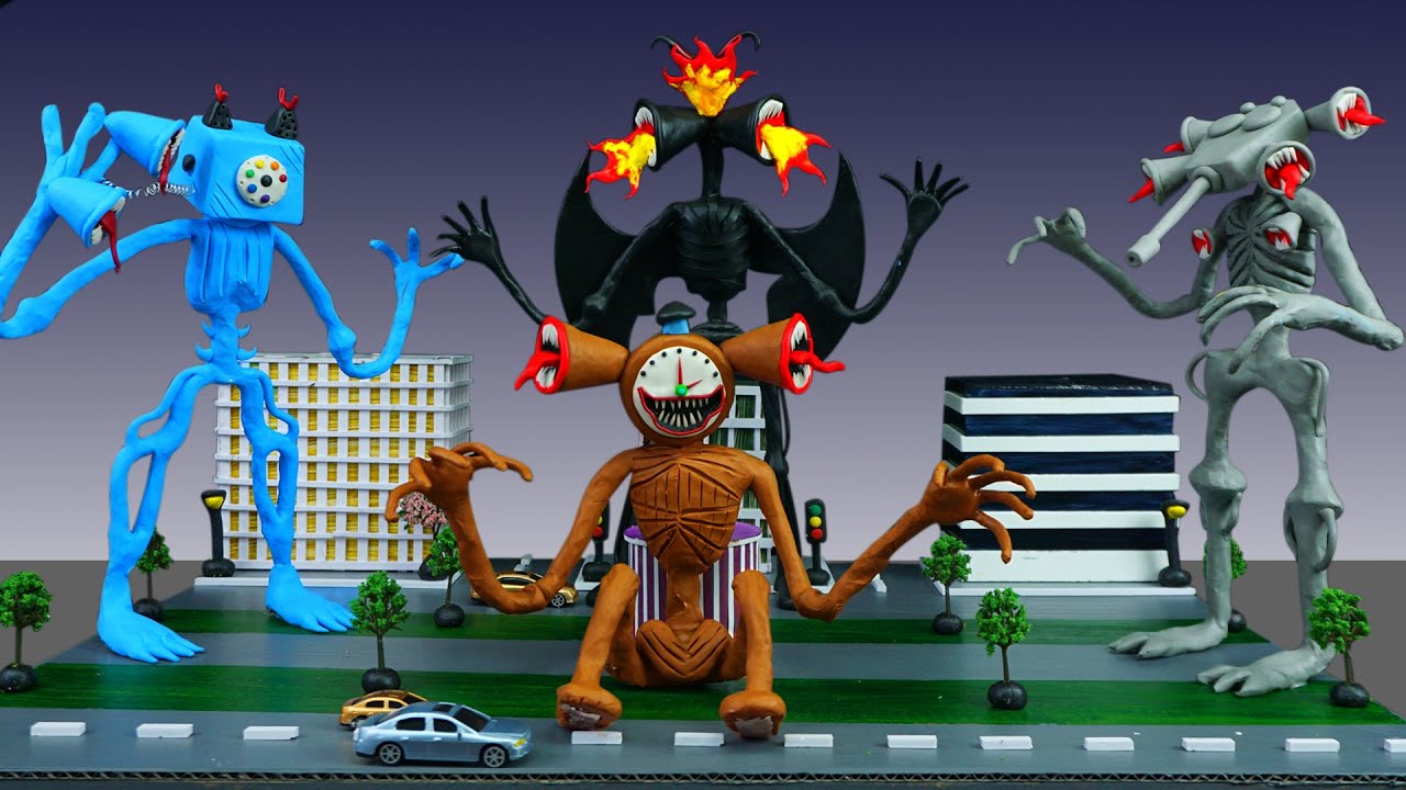 All SIREN HEAD | ( Demon Siren Head - Telephone Head - Tank Head ...