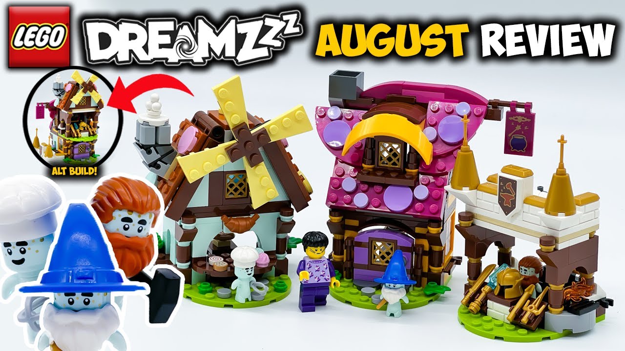 LEGO Dream Village Review! (BOTH BUILDS) | LEGO Dreamzzz Set 40657 ...