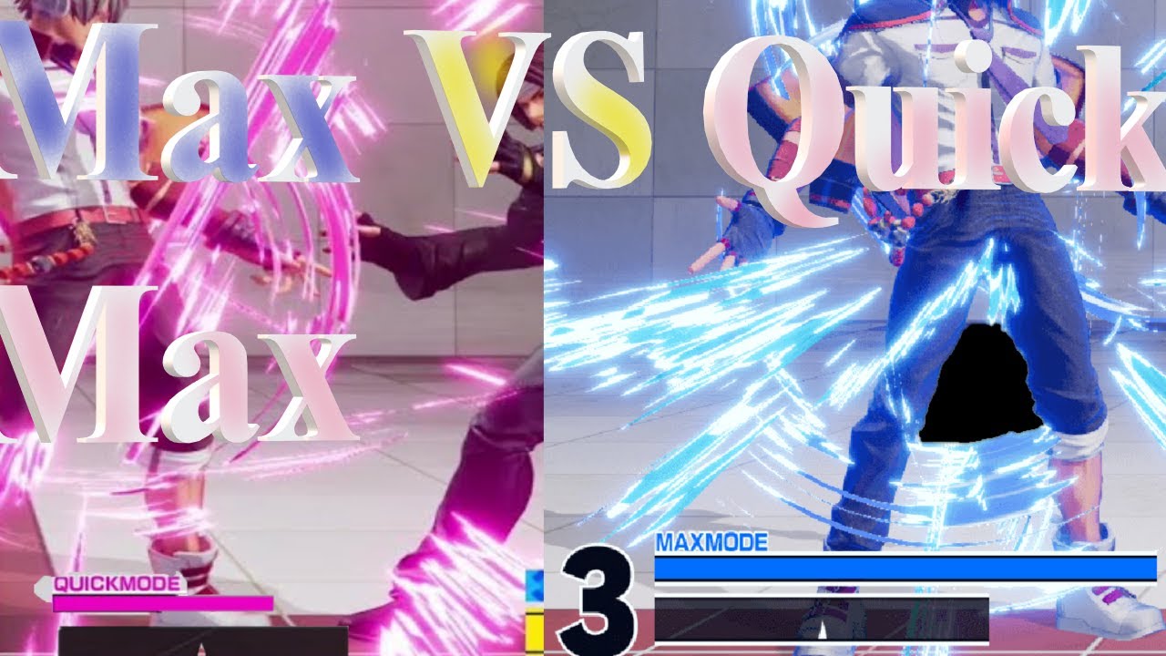 KOF XV Max & Quick Max Mode - YouTube