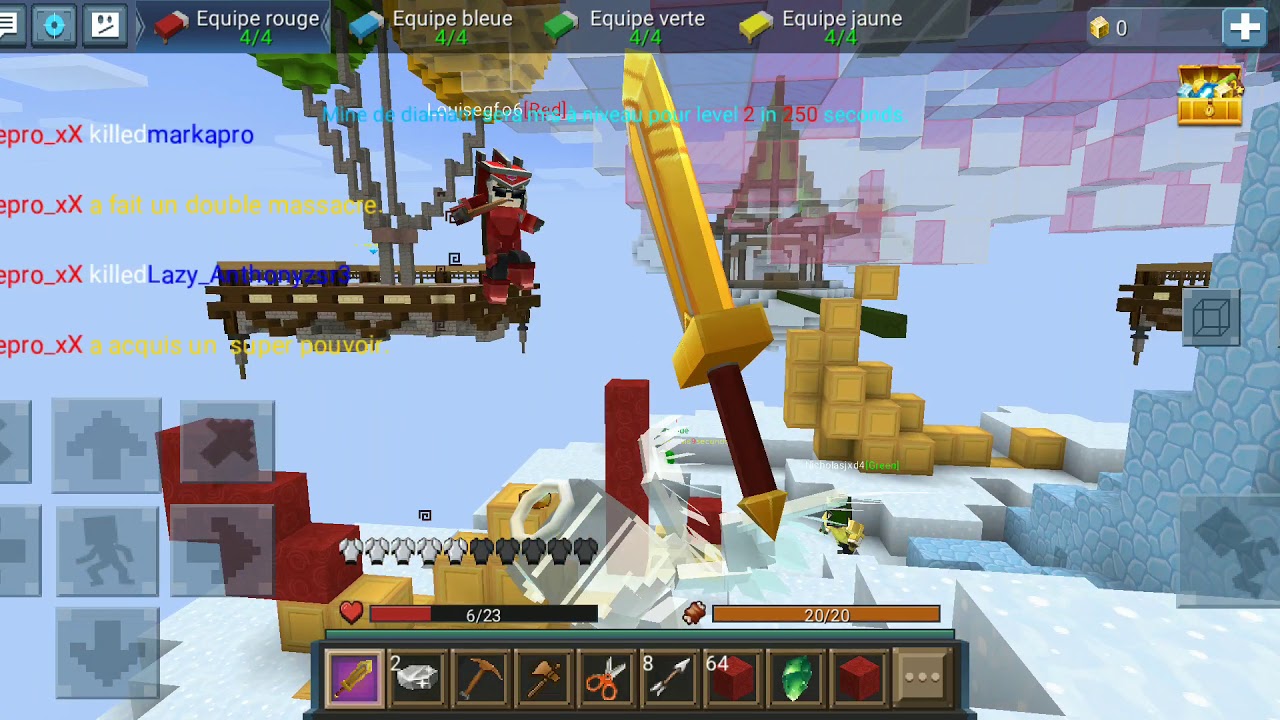 Bedwars pro partie 1 - YouTube