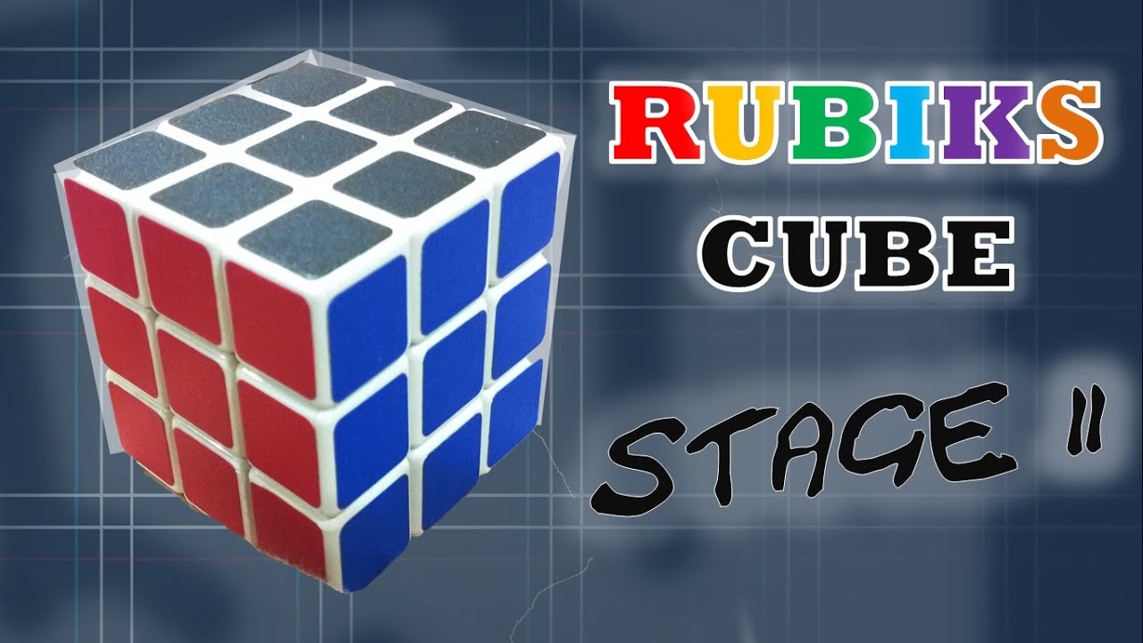 How To Solve Rubiks Cube | Stage 2 | Jojo Solves - YouTube