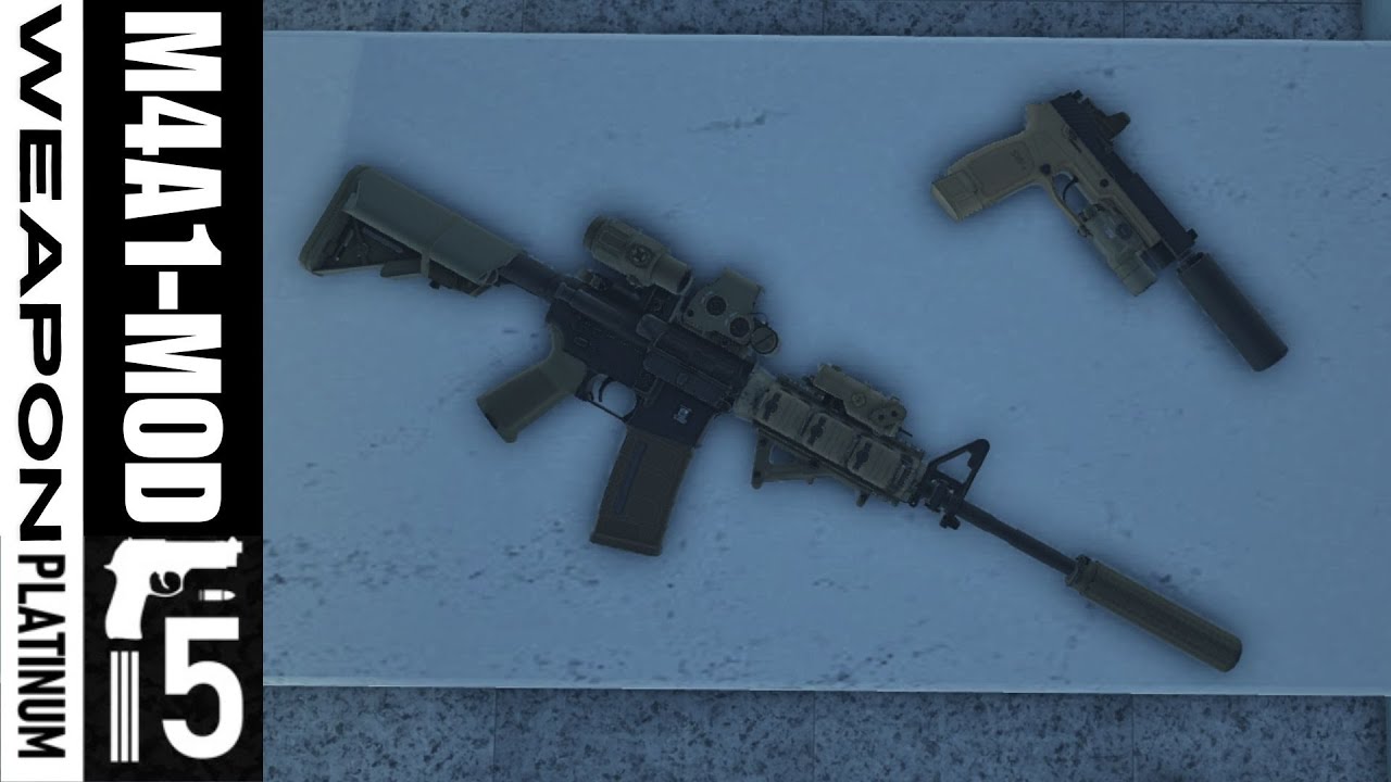 M4A1-MOD BRM5 LOADOUT Tutorial - YouTube