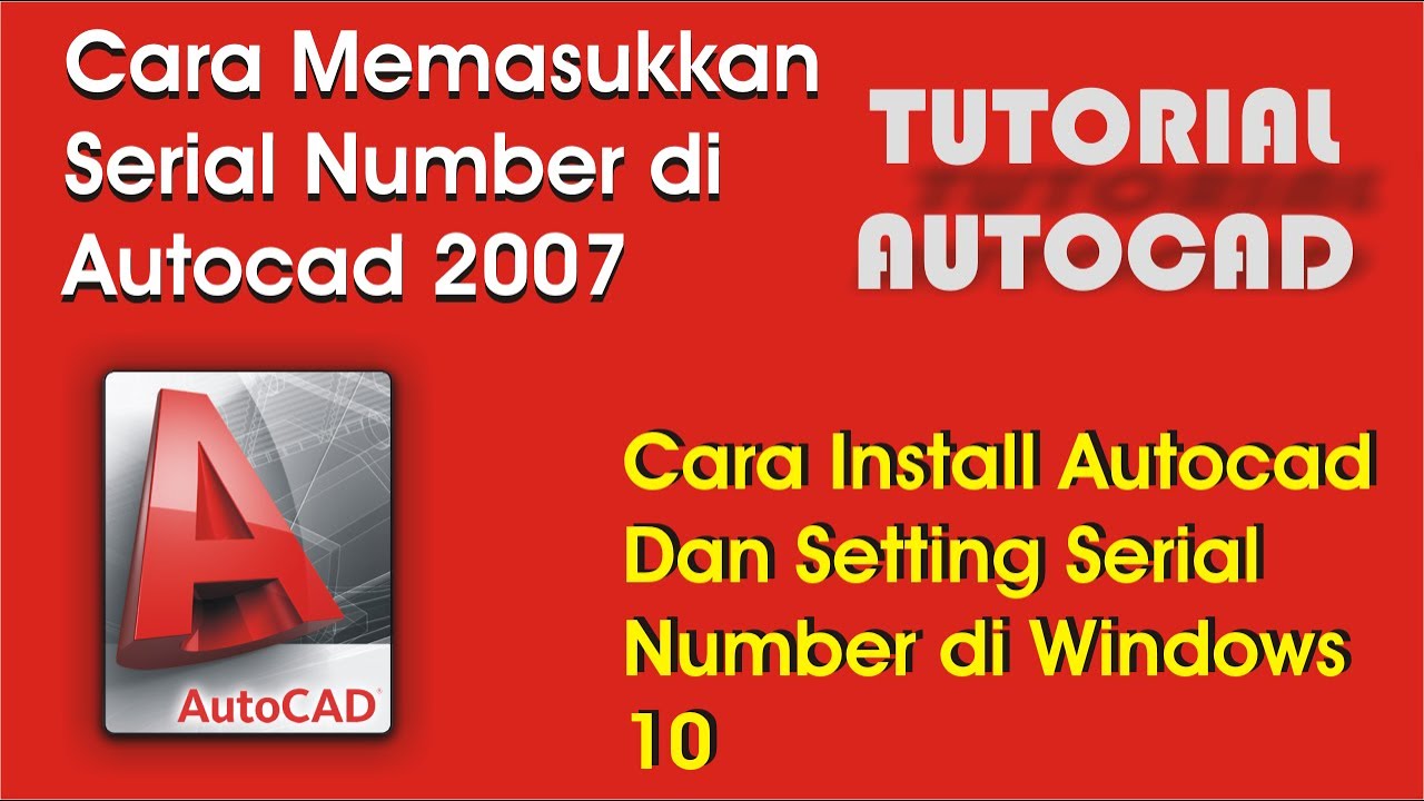 Tahap - Tahap Setelah Install Autocad 2007 di Windows 10 (64 BIT) - YouTube