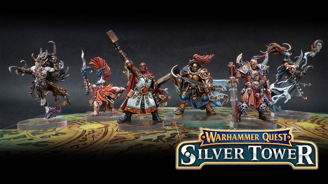 Warhammer Quest Silver Tower - YouTube