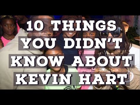 Top 10 Facts About Kevin Hart - YouTube