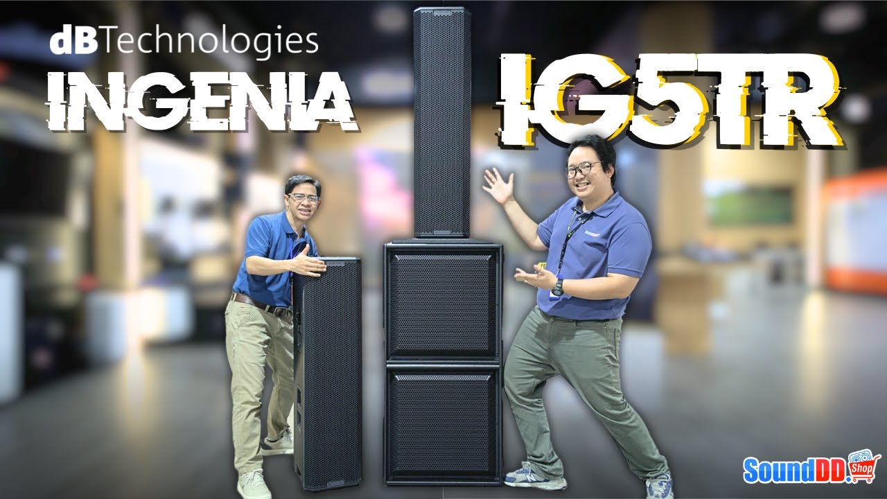 สายโหด!🔥 ลำโพง Active 10 นิ้ว × 3 ดอก INGENIA IG5TR แบรนด์ดังของ dBtechnologies [ Italy ]💯 - YouTube