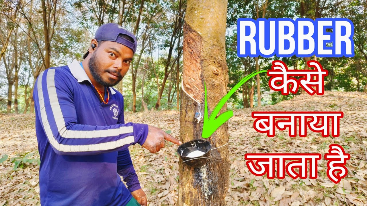 Rubber कैसे बनाया जाता है 😱 || My First Vlog || How Is Rubber Made ...