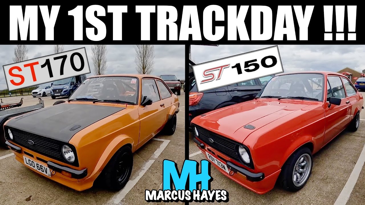 MY FIRST EVER TRACK DAY!! 😃 ST170 vs ST150 Mk2 Escort! - YouTube