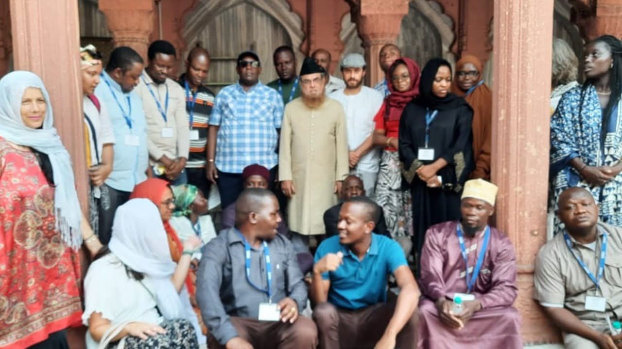 African delegation in Masjid Fatehpuri || The Grand Mufti of India Dr ...