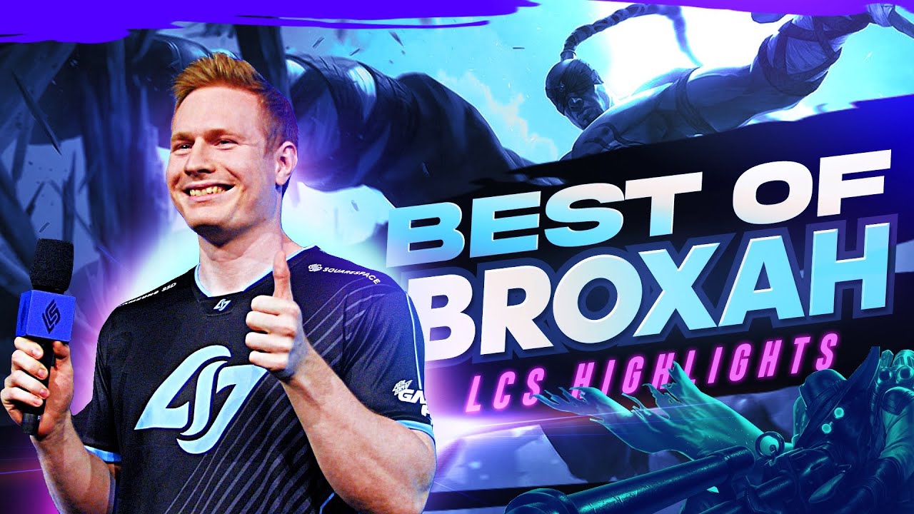 Best of Broxah | LCS Summer Highlights - YouTube