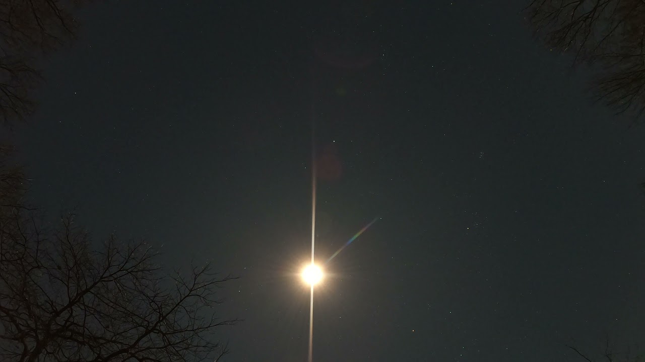 Full Moon Night Sky Time Lapse - December 20 2021 - 4K - YouTube