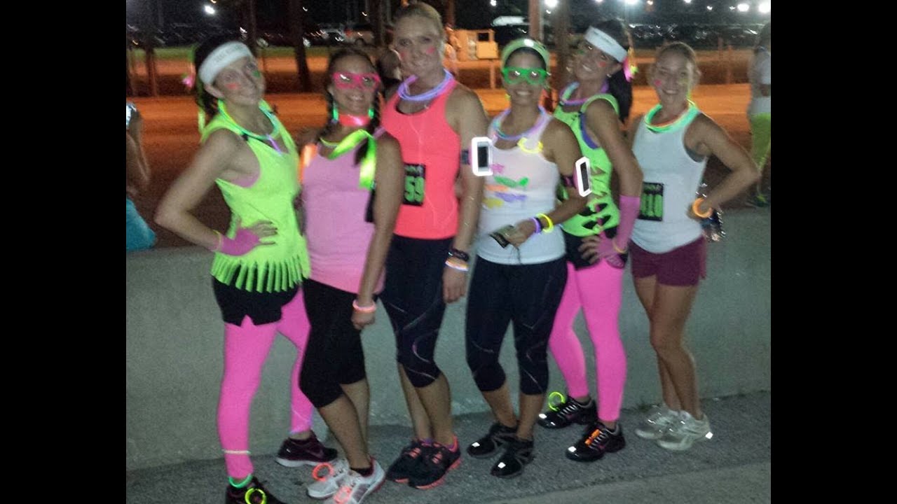 Neon Run 5K, October 2013, Orlando, Fl - YouTube