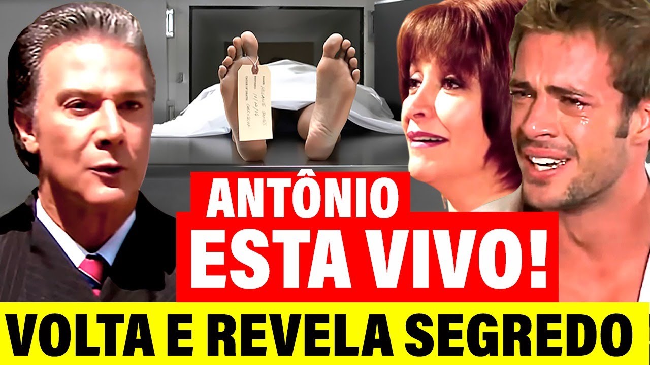 Sortilégio: Antônio VOLTA VIVO e REVELA SEGREDO CHOCANTE! Resumo do ...