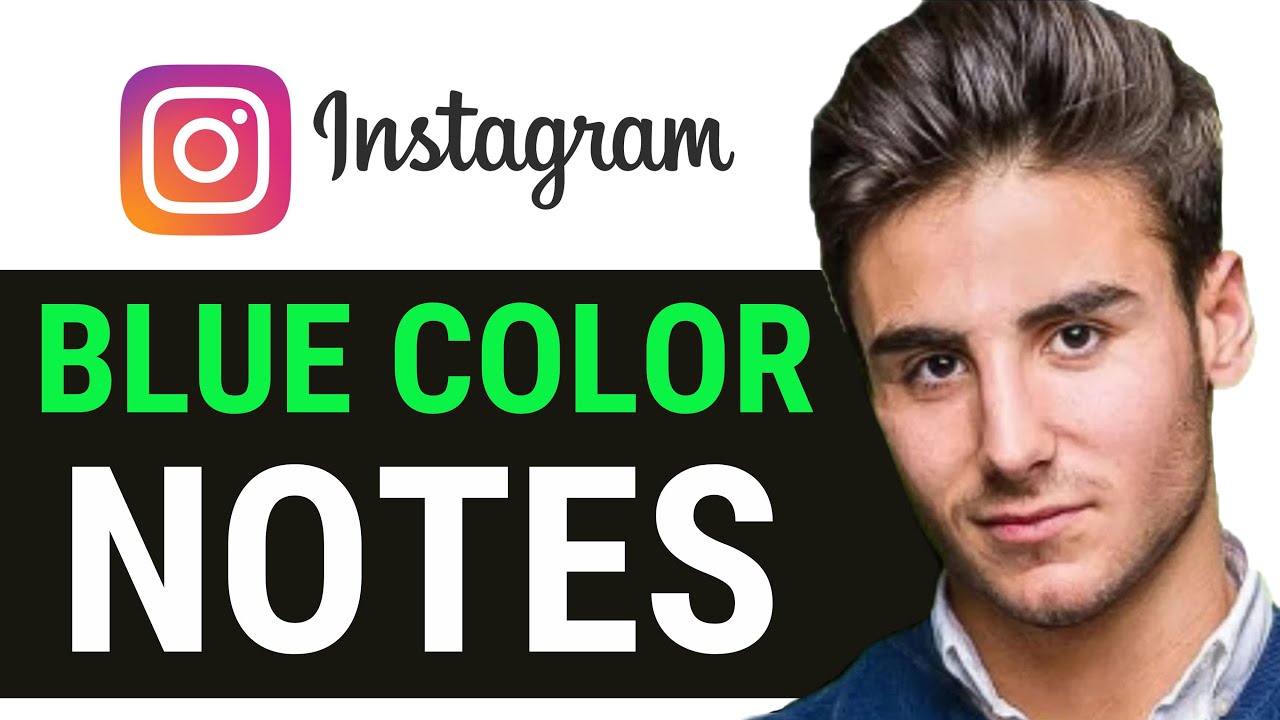 UPDATED 2024! How to Get Blue Color Notes on Instagram Easy Way - YouTube
