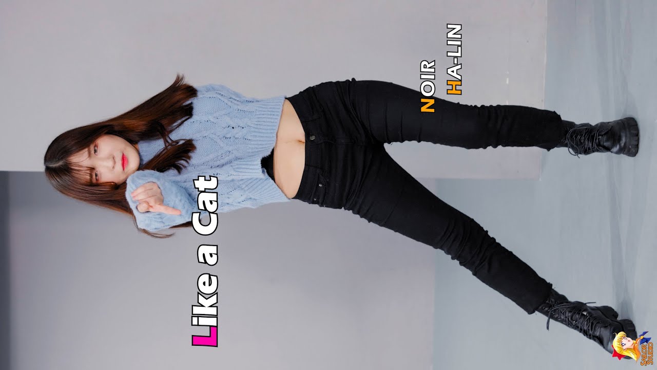 201011 댄스팀 누아르(Noir) 하린(Ha-Lin) 사뿐사뿐(Like a Cat) 직캠(Fancam) [홍대버스킹 ...