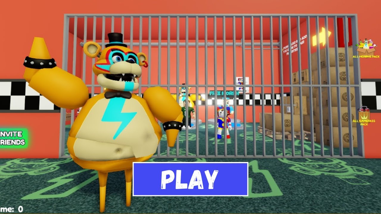 FNAF SECURITY BREACH PRISON RUN! #Roblox - YouTube